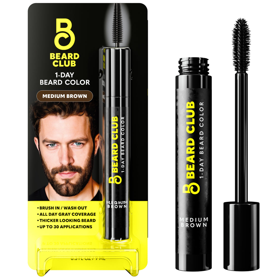 1-Day Beard Dye - Temporary Beard Color for Men | The Beard Club