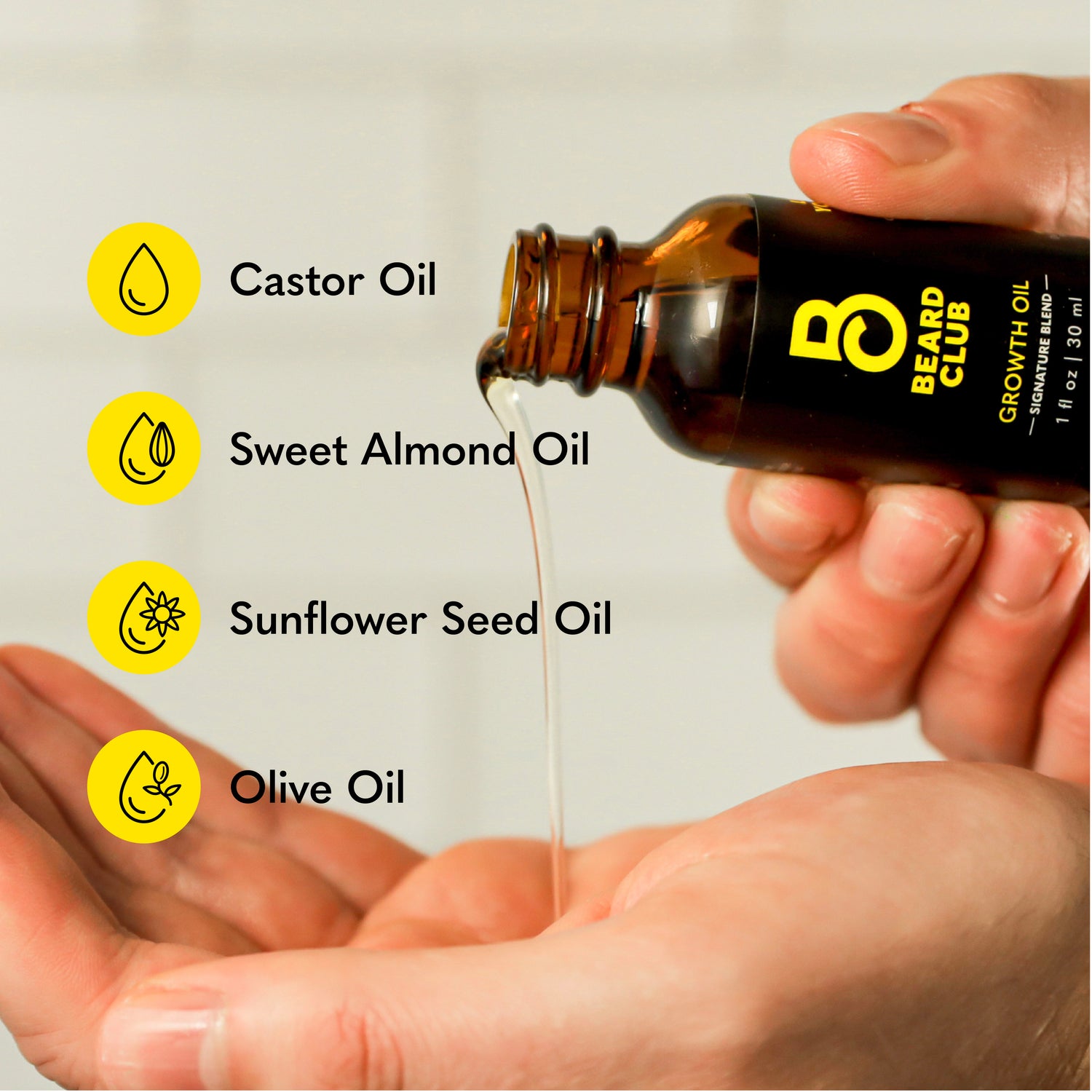 Beard Growth Oil for Facial Hair | The Beard Club