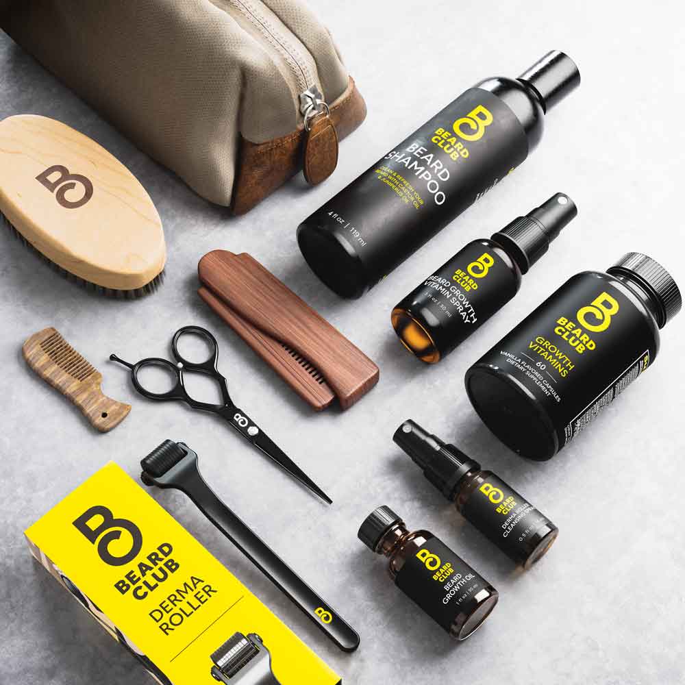 Beard Growth Kit: Enhance Facial Hair Growth | The Beard Club