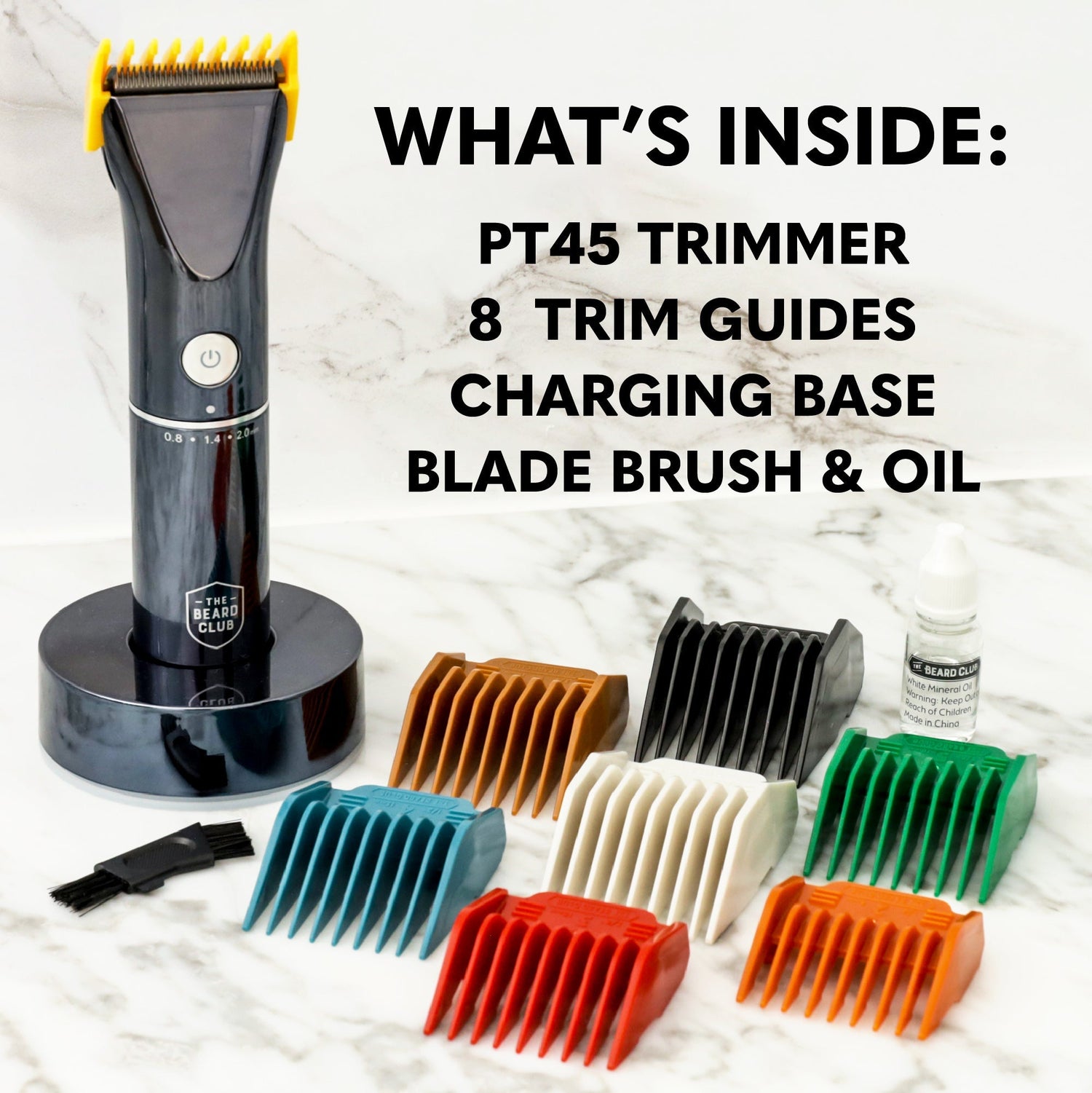 Electric Beard Trimmer | PT45 Beard Club Trimmer – The Beard Club