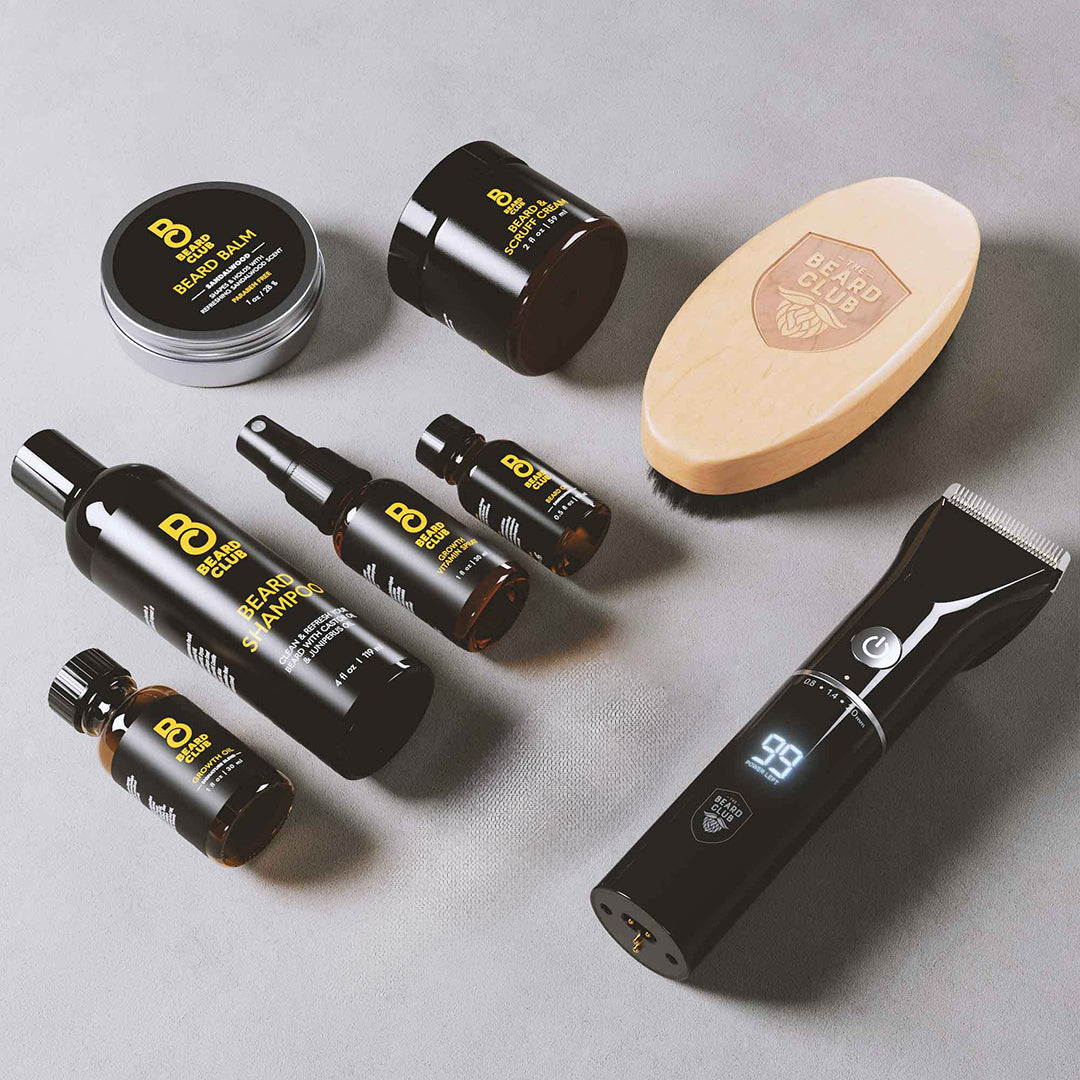 Beard Trimmer Kits & Facial Hair Trimmer Sets | The Beard Club