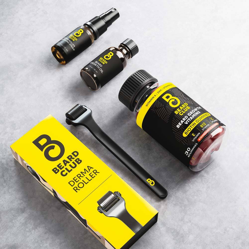 Beard Growth Kit: Enhance Facial Hair Growth | The Beard Club