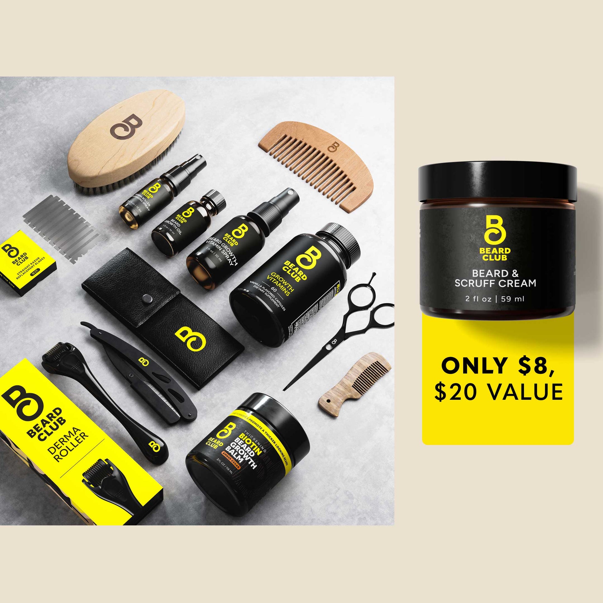 Beard Care Grooming Kits & Sets | The Beard Club